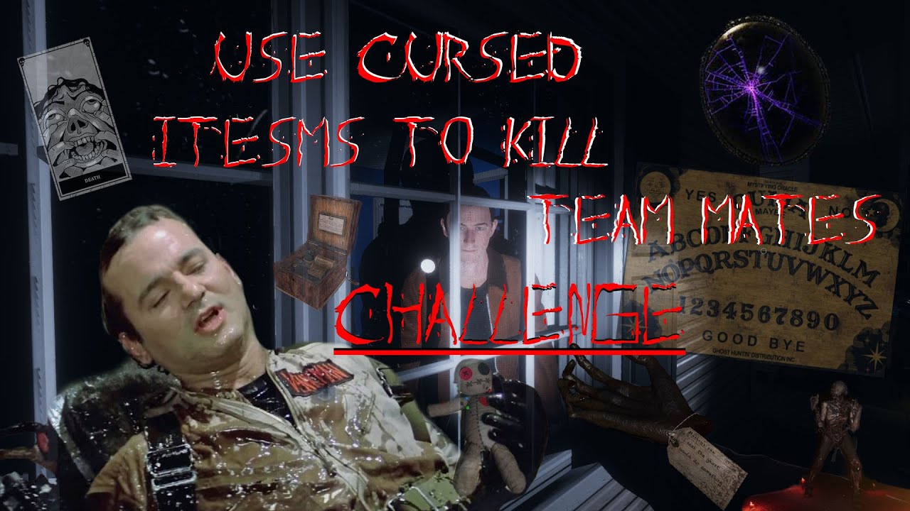 Phasmophobia: LAST MAN STANDING! use CURSED items to KILL TEAM MATES ...