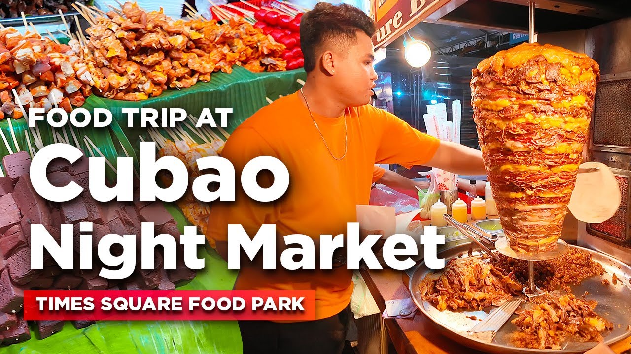 CUBAO Food Trip! | Budget Eats at TIMES SQUARE FOOD PARK Araneta Center ...