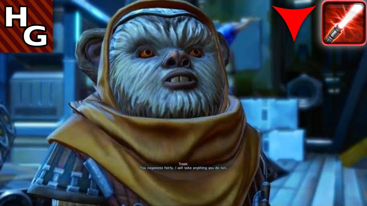 Treek SWTOR Sith Warrior [DS Female] Companion Story - YouTube