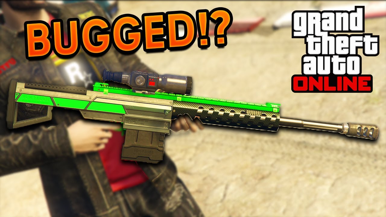 Heavy Sniper Mk1 & Mk2 BUGGED!? | GTA 5 Online - YouTube