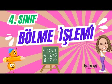 4. Sınıf - BÖLME İŞLEMİ - Konu Anlatımı / Örnek Soru Çözümleri #matematik #ilkokul #eğitim