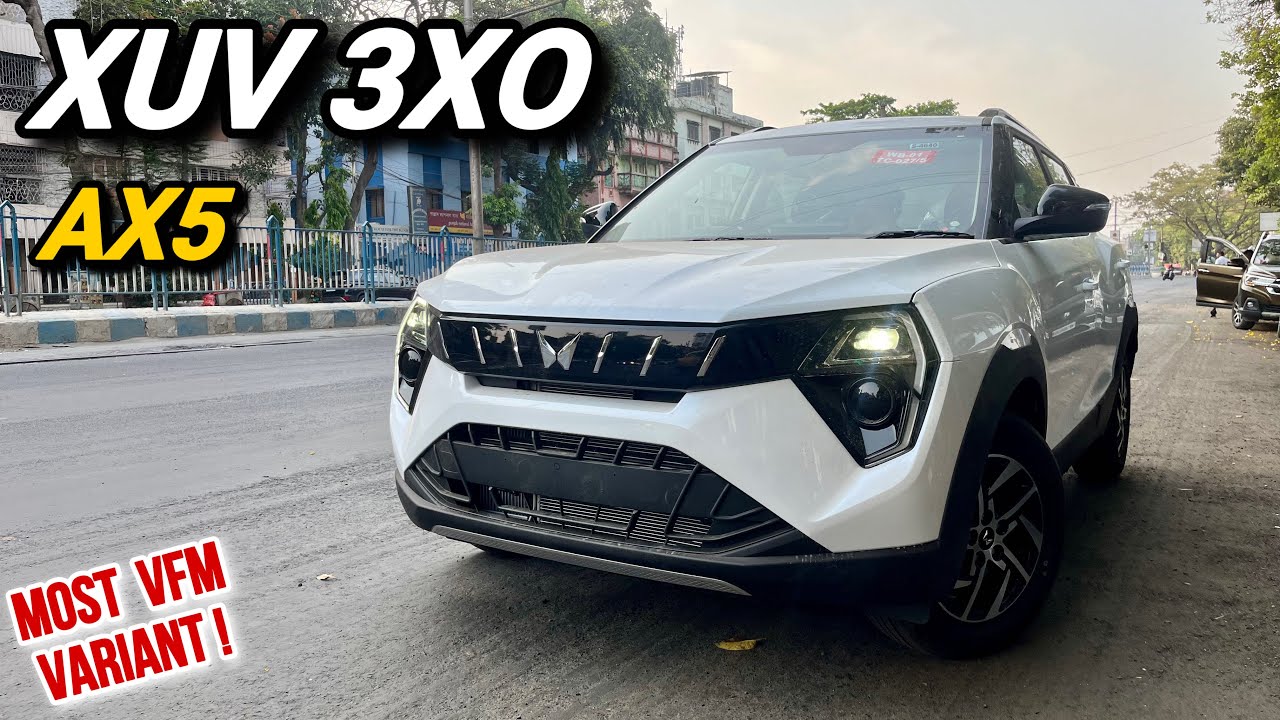 Mahindra XUV 3XO AX5 @10.69 Lakhs - Best Variant To Buy! - YouTube