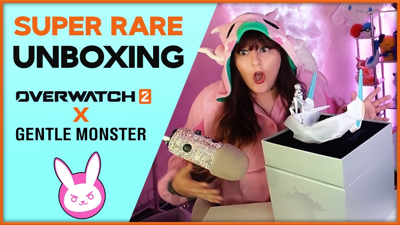 Unboxing A SUPER RARE Overwatch 2 Collab || Gentle Monster x D.va - YouTube