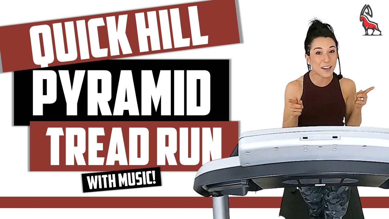 15 MINUTE HILL PYRAMID RUN | Follow Along Treadmill Workout #IBXRunning ...