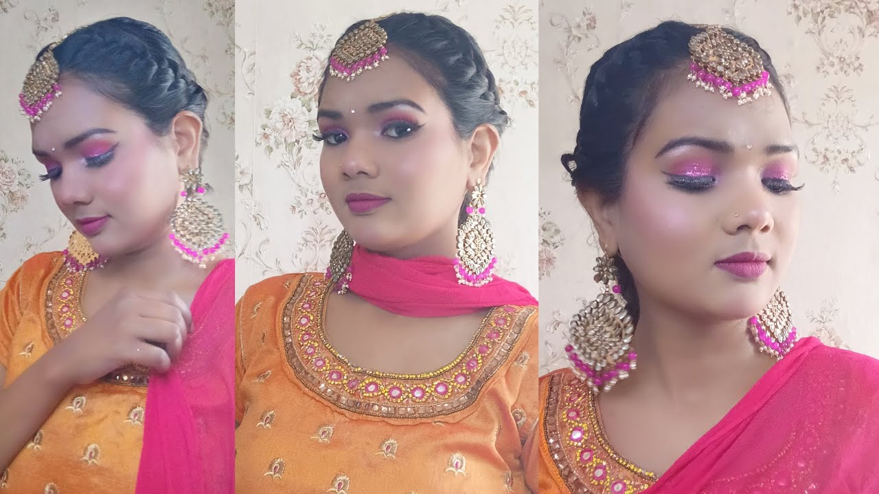 Lohri Makeup Look 2025 | Indian Festival Makeup Tutorial | Gomti Raikwar - YouTube