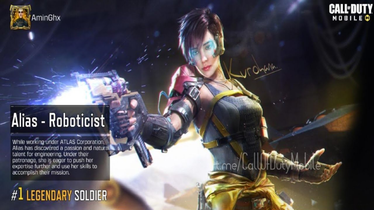 Alias - Roboticist ( LEGENDARY ) First Look in Season 6 Call of Duty ...