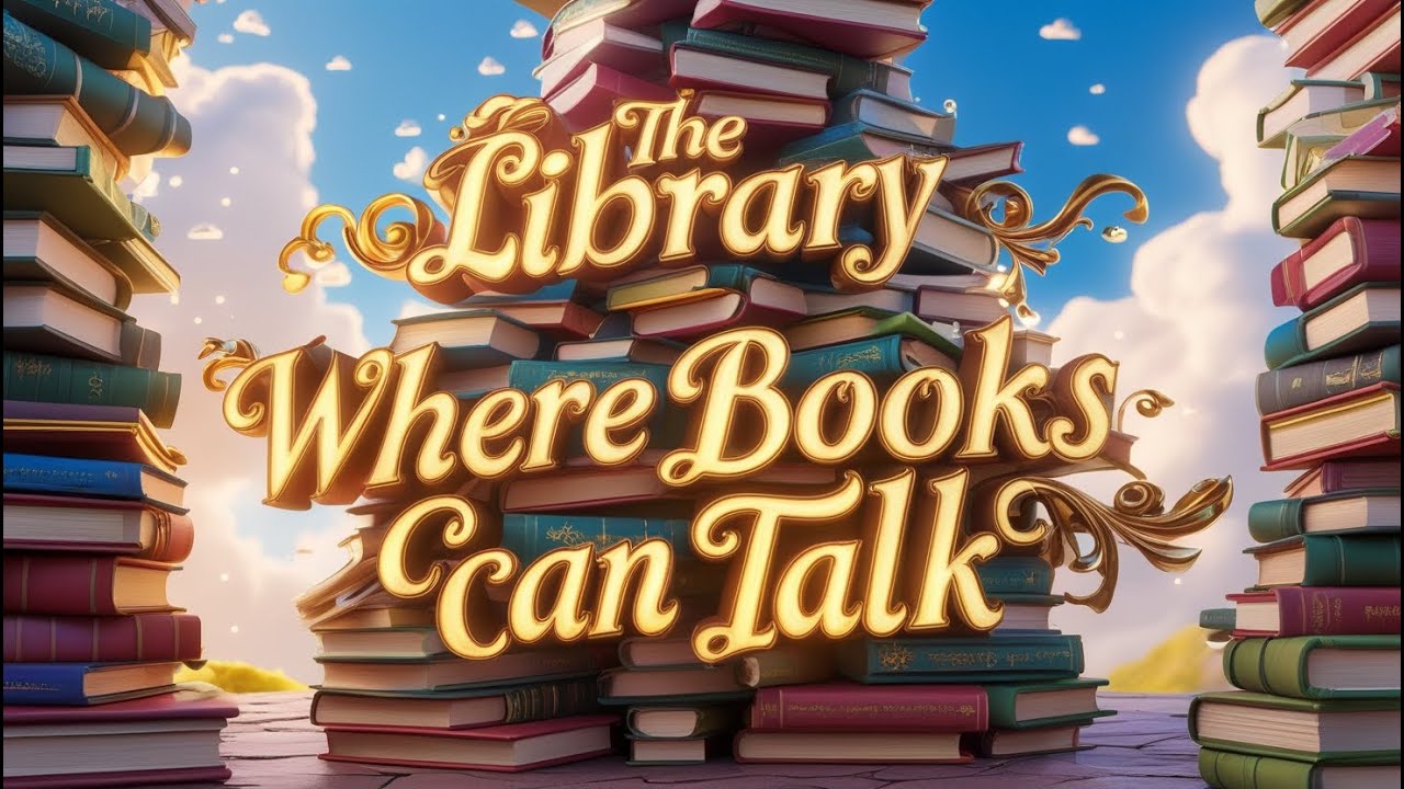 The Library Where Books Can Talk📖| Magical Storytime Rhyme for Kids ...