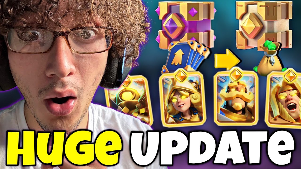 The BIGGEST Update In Clash Royale HISTORY! (HERO KNIGHT GAMEPLAY ...