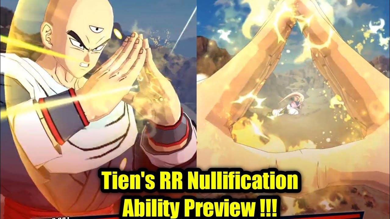 Tien's Critical Suppressive Fire Ability Preview! Dragon Ball Legends ...