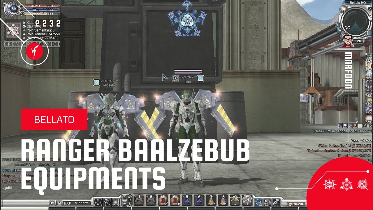 RF OFFLINE 2.2.3.2 with Baalzebub Items - Bellato Ranger - YouTube