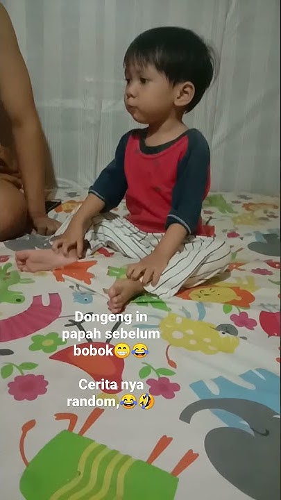 Yoel cerita dongeng dulu,sebelum bobok.. - YouTube