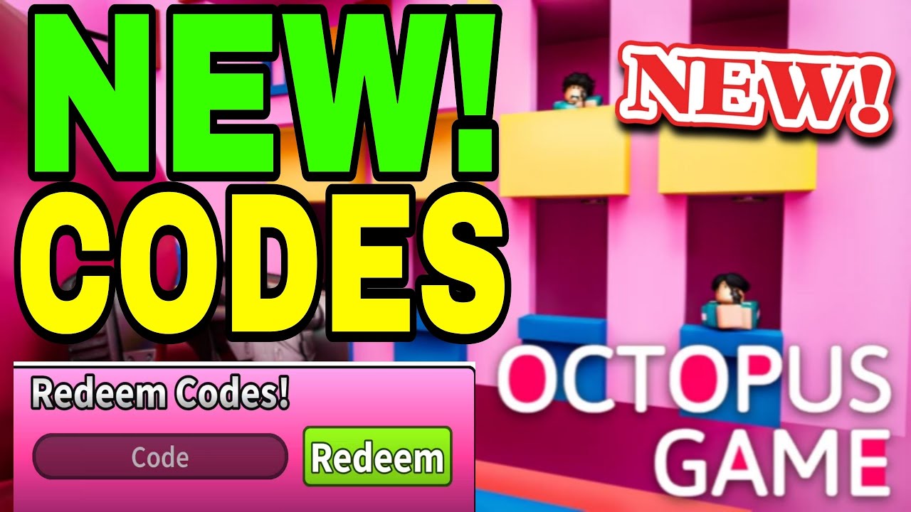 [REBELLION + ️] OCTOPUS GAME CODES [SQUID GAME] [ROBLOX] - YouTube