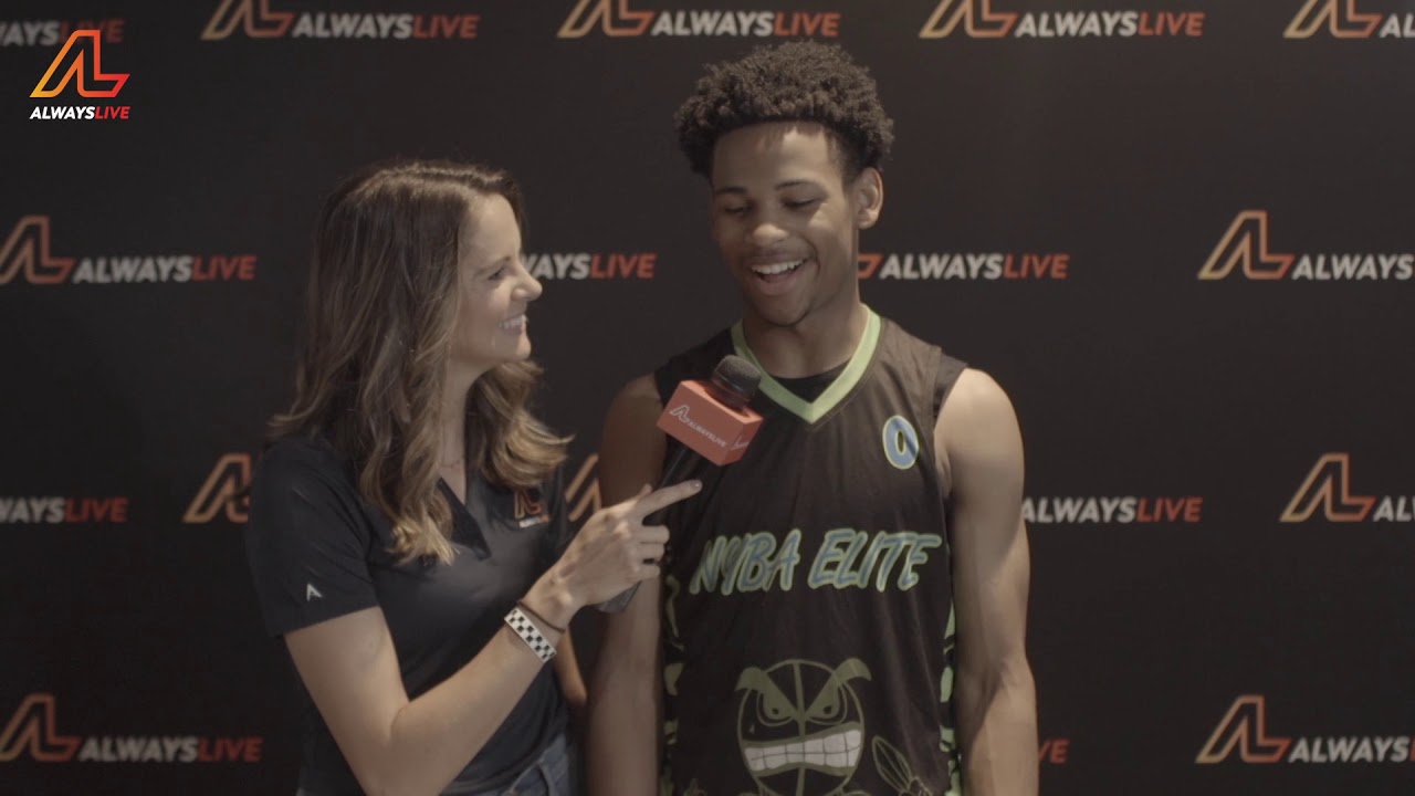 Isaiah West Interview at the NYBL Finals - YouTube