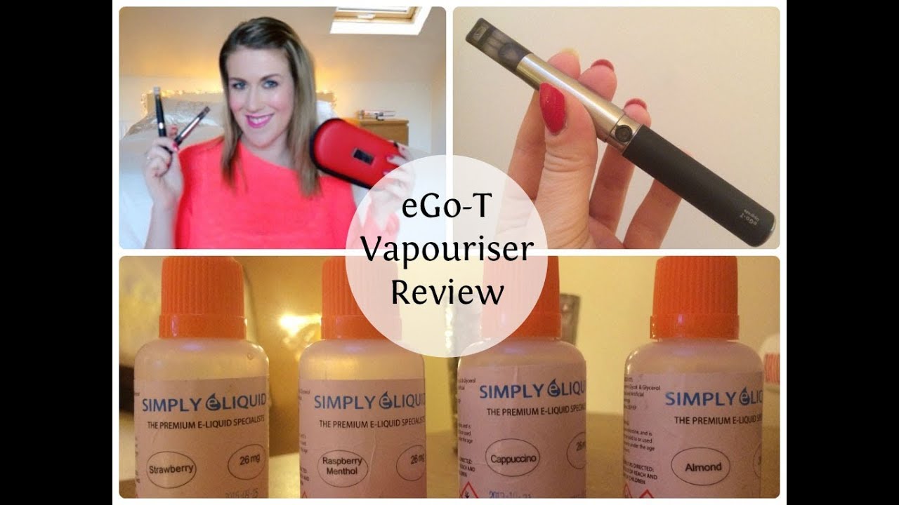 eGo Tank E-Cigarette by Simply E-Liquid Review - YouTube