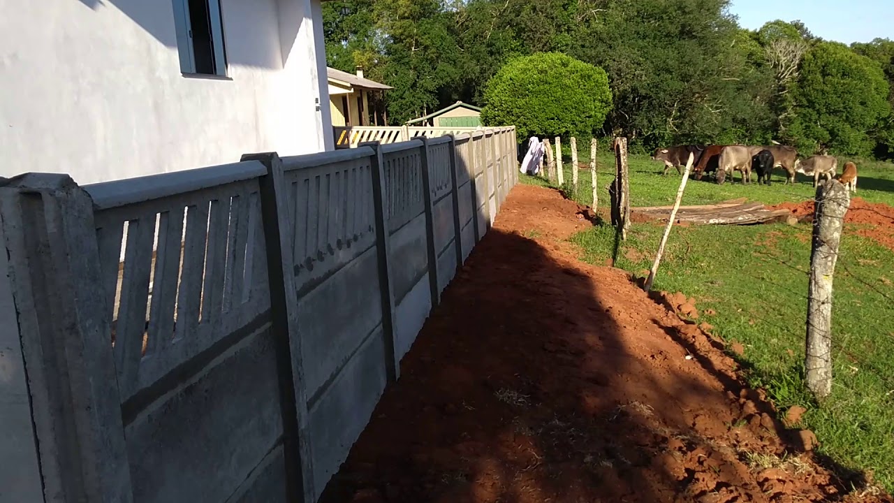 Muros pré fabricados de primeira qualidade - YouTube