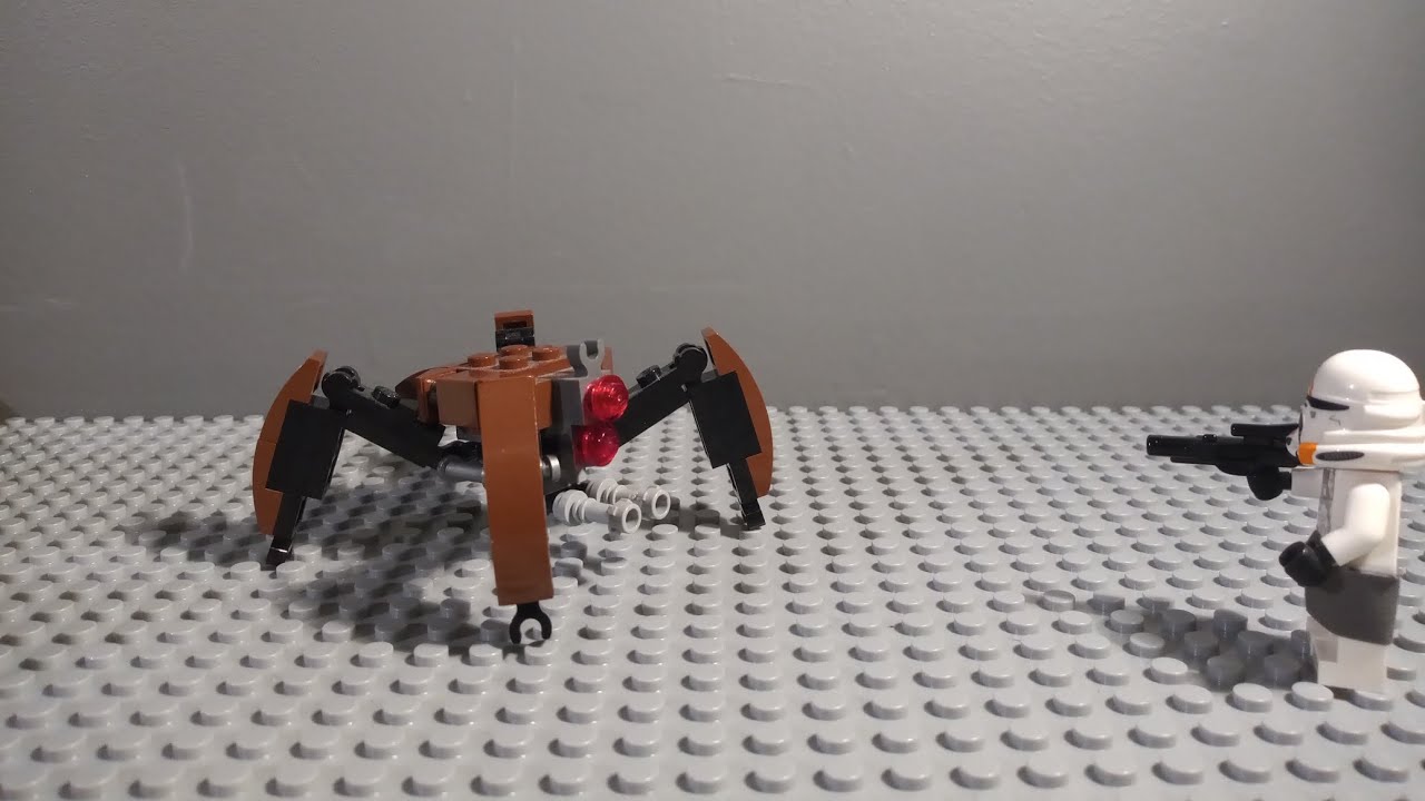 Lego Star Wars crab droid moc showcase! - YouTube