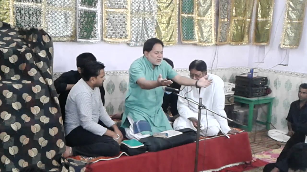 Sirsi Azadari - Marsiya Recited By Janab Khursheed Anwar Urf Iram ...