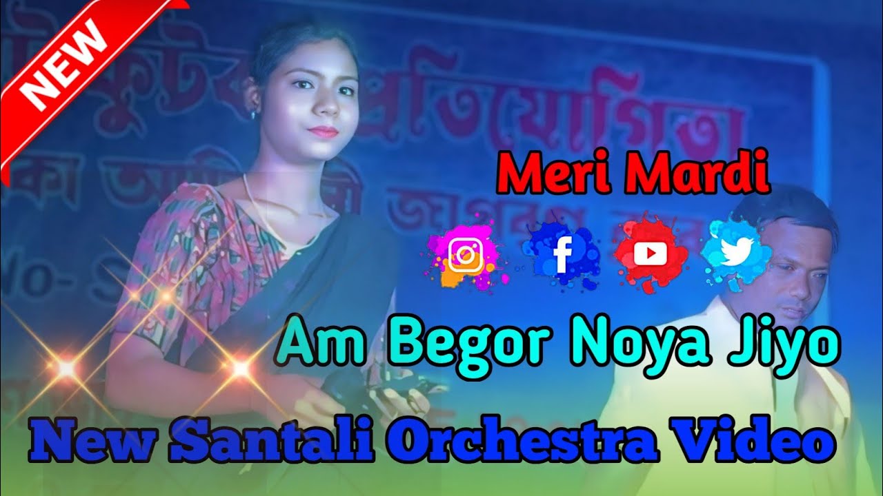 Am Begor Noya Jiyo// Singar -Meri Mardi// New Santali Orchestra Video ...