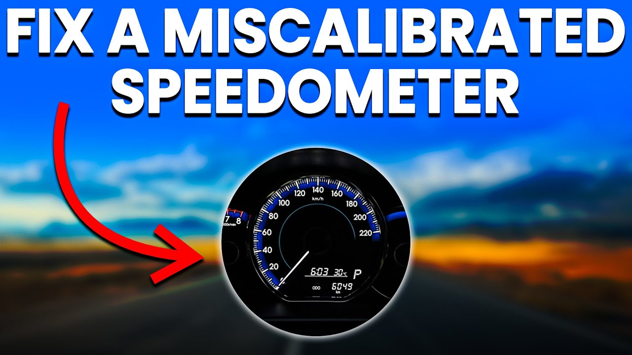 Miscalibrated Speedometer (3 Common Causes And Solutions) - YouTube