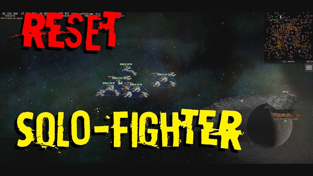 Planet Capture [Browsergame] -5- Reset / Solo-Fighter - YouTube
