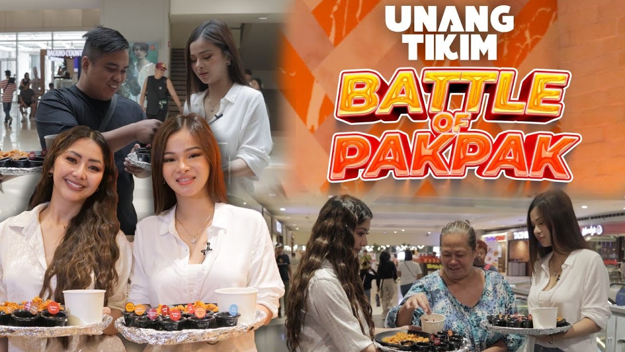 Battle of Pakpak with Angeli Khang and Robb Guinto | Unang Tikim - YouTube