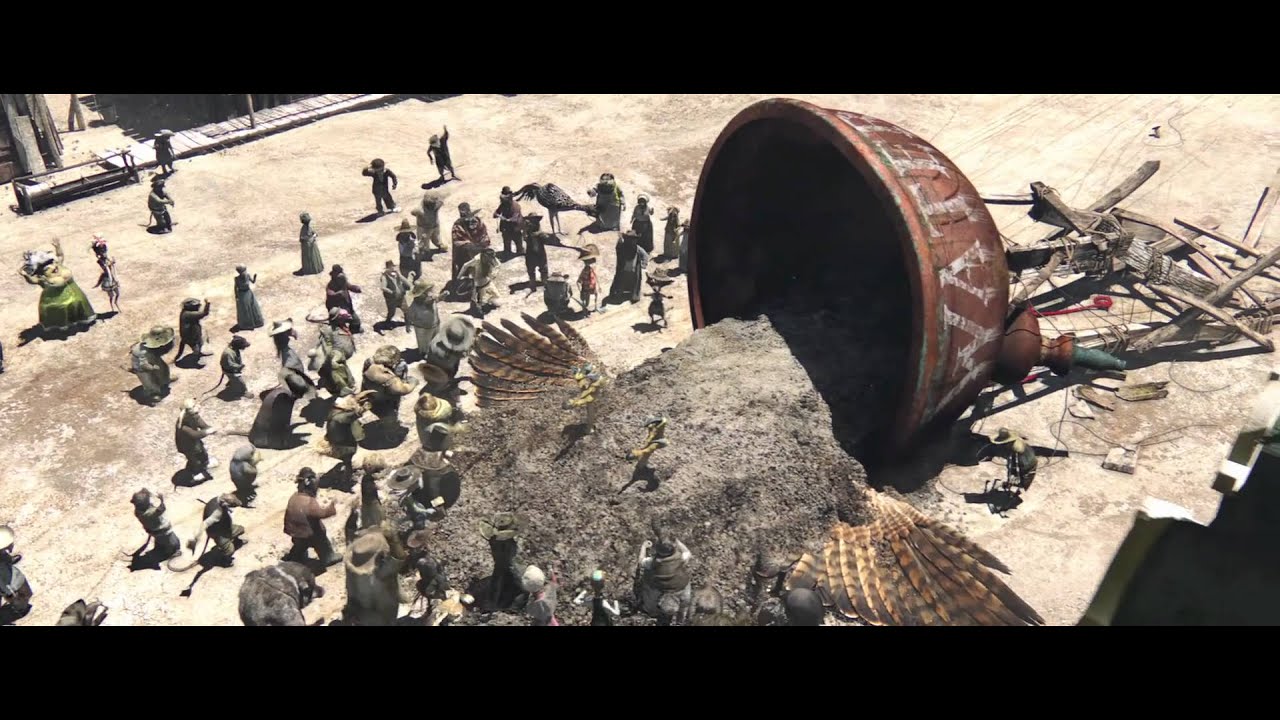 Johnny Depp in Rango (HD) - YouTube