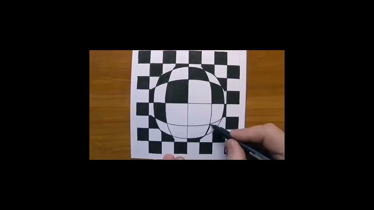 LUKIS SKETSA 3D - YouTube