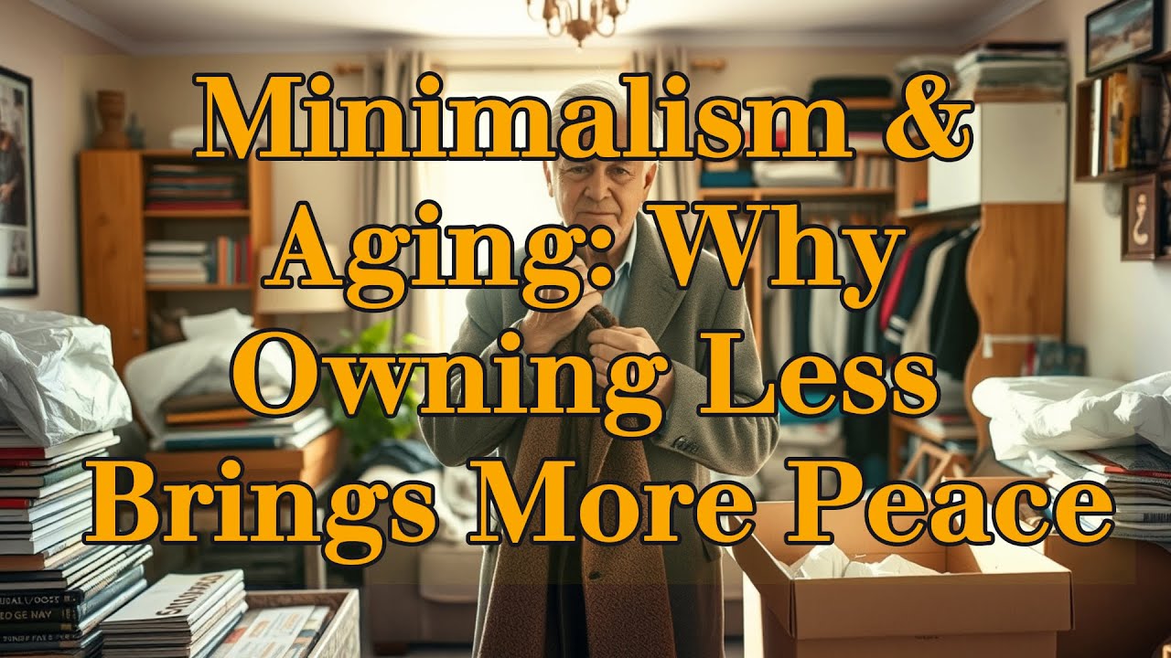 Minimalism & Aging: Why Owning Less Brings More Peace - YouTube