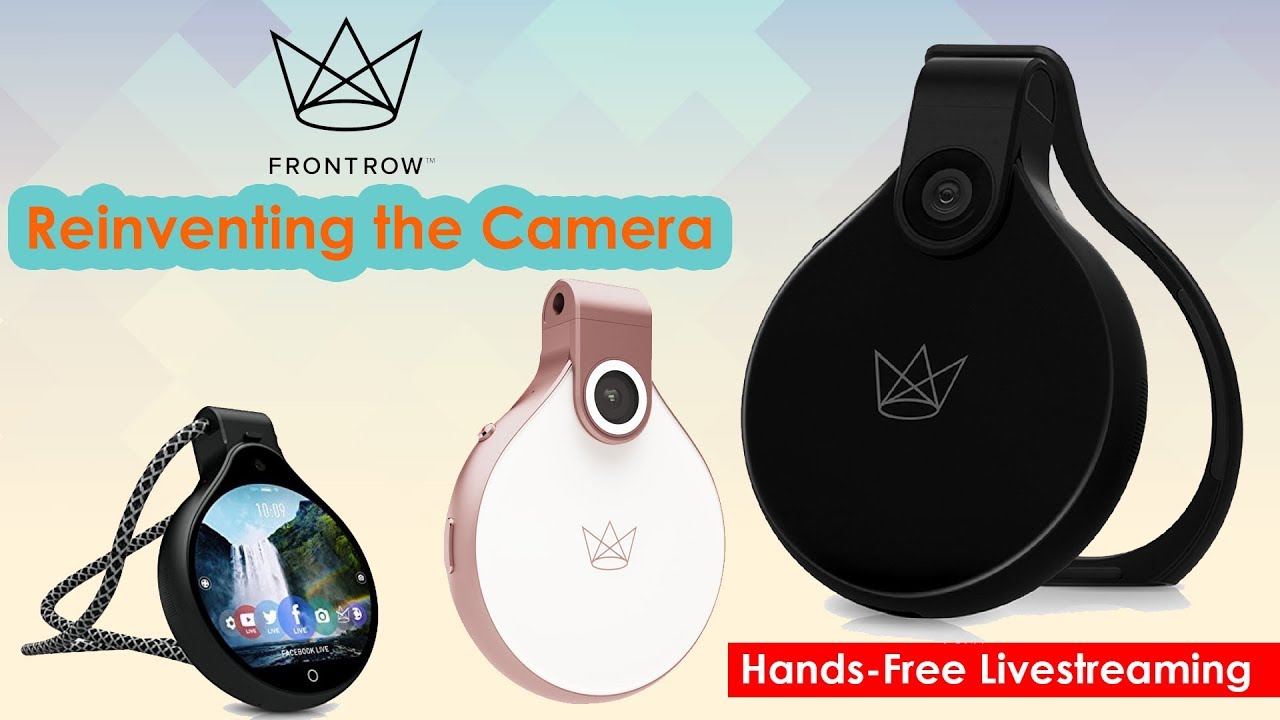 FrontRow: Camera Reinvented Meant to Wear | ReviewRounder - YouTube