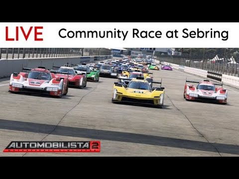 iRacing Online | IMSA in Sebring at Night - YouTube