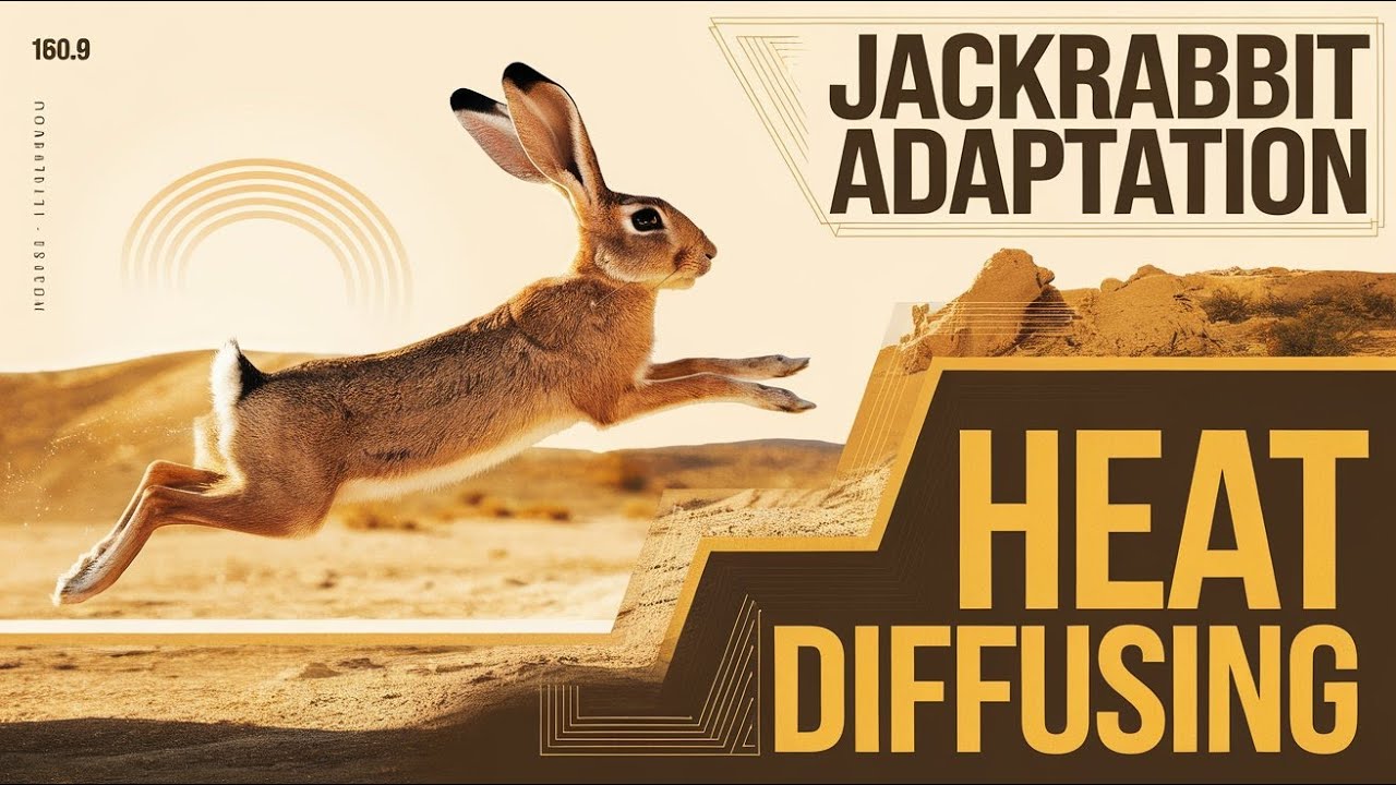 The Heat Diffusing Ear Adaptation of the Jackrabbit - YouTube