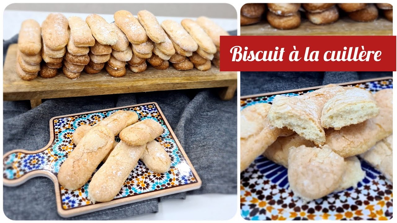 Biscuits savoyard | Biscuit à la cuillère fait maison | la véritable ...