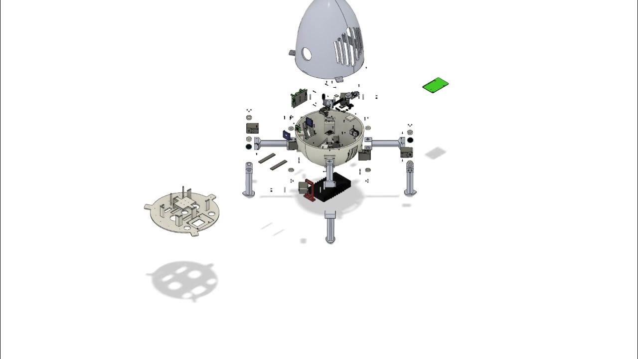 Robotics Studio: Exploded View of Prototype robot - YouTube