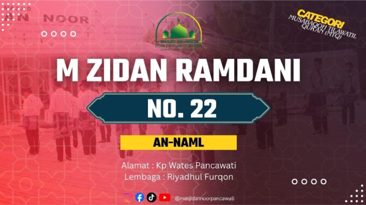 M ZIDAN RAMDANI - YouTube