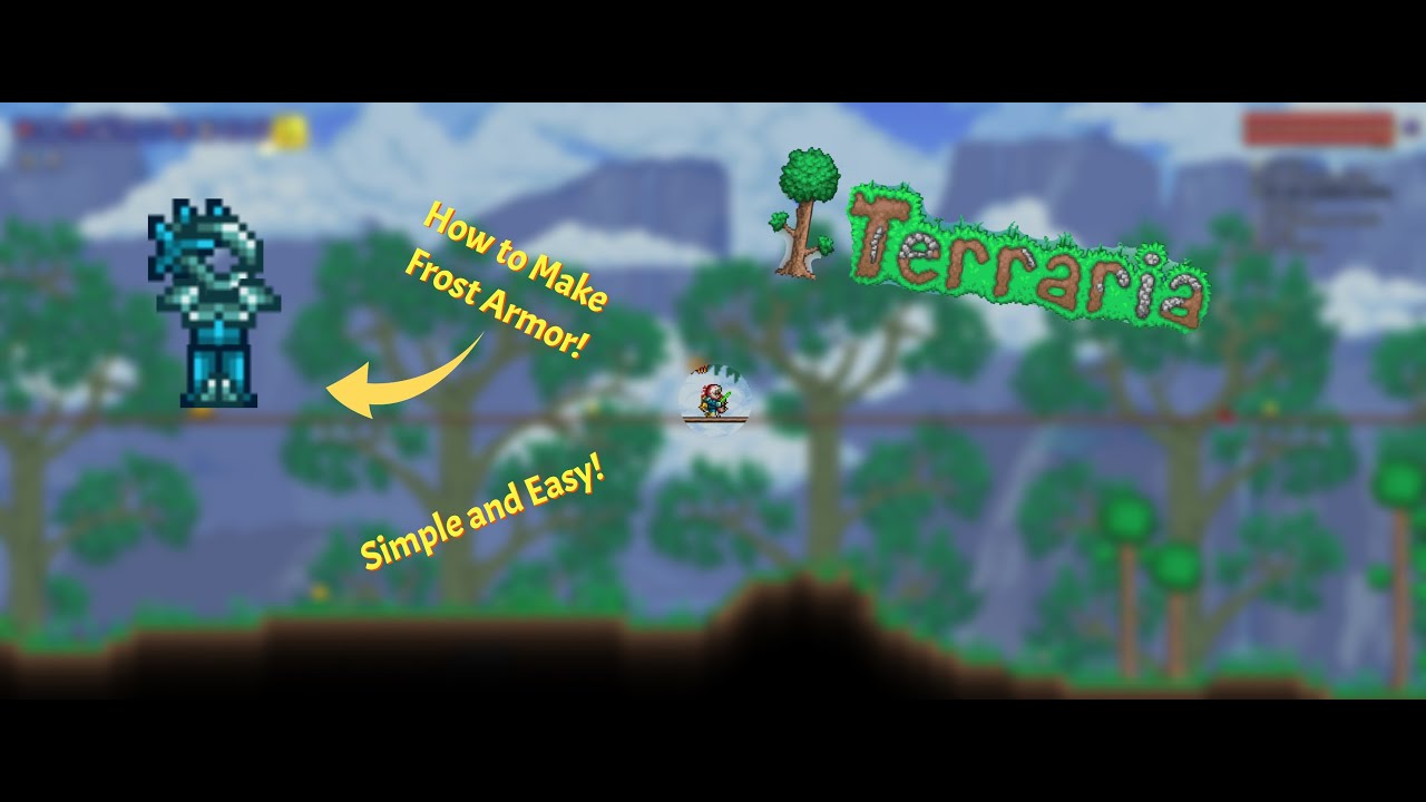 How to Make Frost Armor in Terraria - YouTube