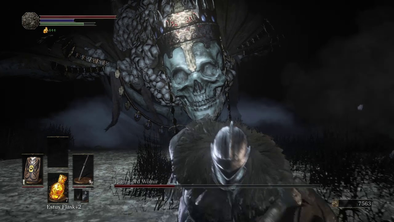 Dark Souls 3 - High Lord Wolnir (Boss Fight) - YouTube