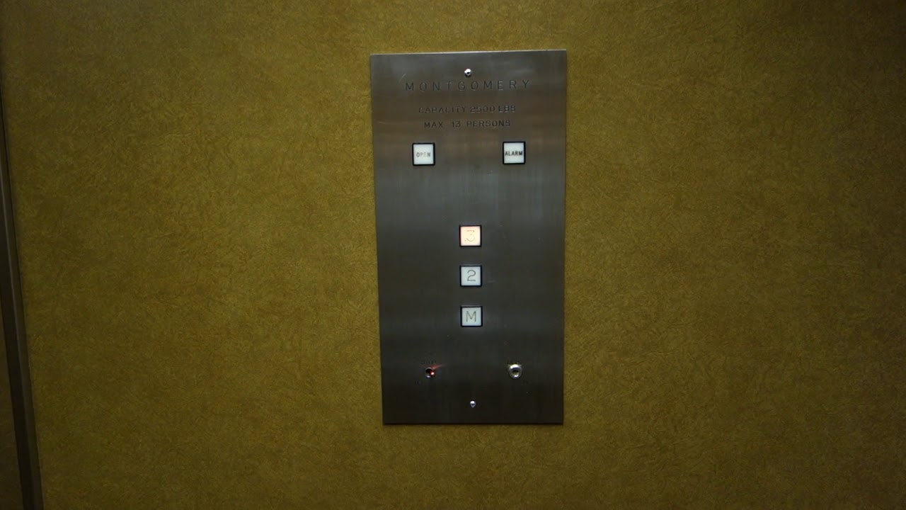 Nice, Vintage 70s Montgomery G&P Hydraulic Elevator at 1111 Blanshard ...