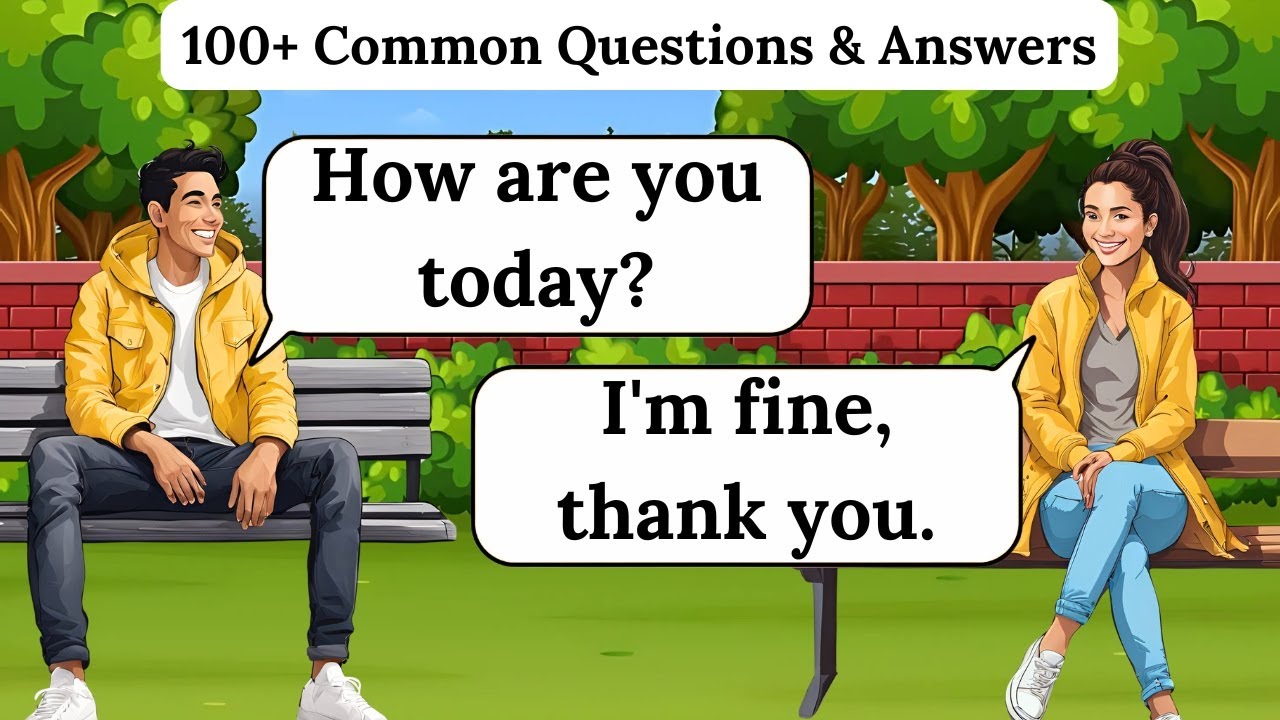 📢 100+ Basic English Conversations | Improve Your Speaking Skills 🎤 ...