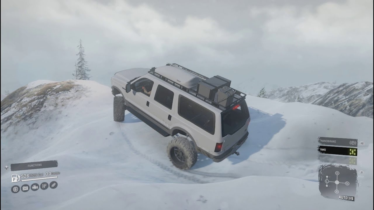 SnowRunner: Frogs SEMA Ford Excursion Duramax Swapped Mod Review | The ...