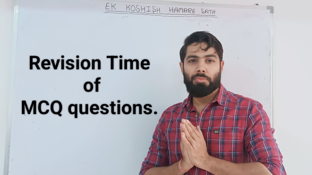 Revision Time of MCQ questions | |important question | #viral # ...