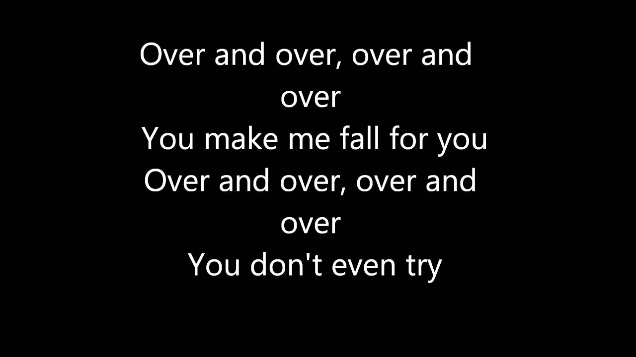 Three Day Grace - Over and Over Lyrics - YouTube