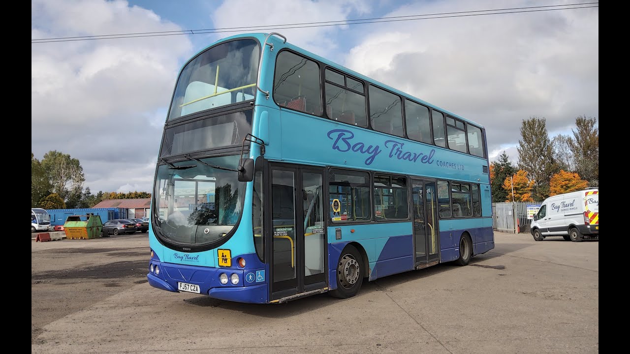 FJ57 CZA - 2007 (57) Volvo B7TL Wright Eclipse Gemini - YouTube