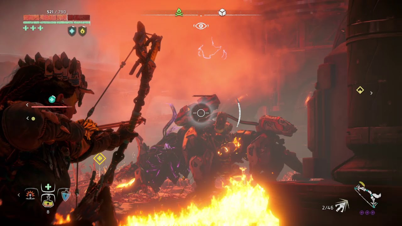 Horizon Zero Dawn 2 Scorchers and a Behemoth. Deamonic machines! - YouTube