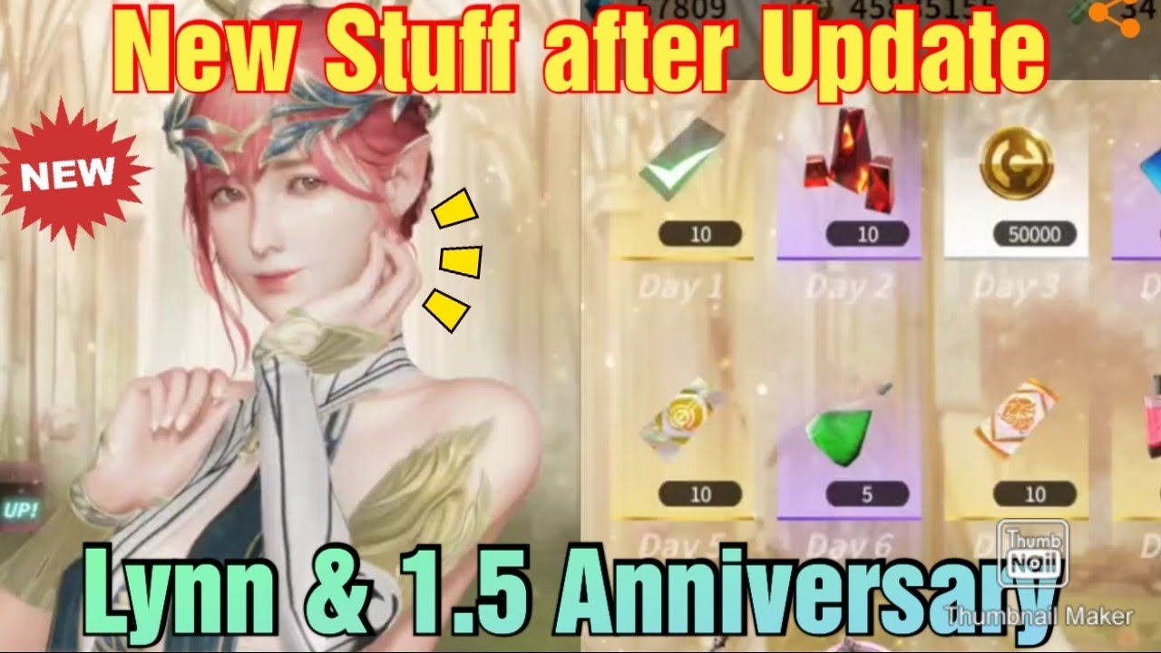 Rise Of Eros New stuff after Update Maintenance Today. Lynn Persona ...