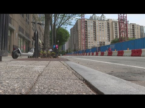 20 months of construction left along Juniper Street in Midtown Atlanta ...