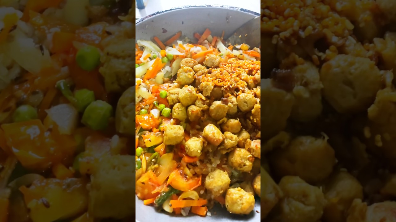 Ramadan Special Soya Kichuri 🍛 #shorts #shortvideo #trending #ramadan #recipe #soyabean #kichuri ...