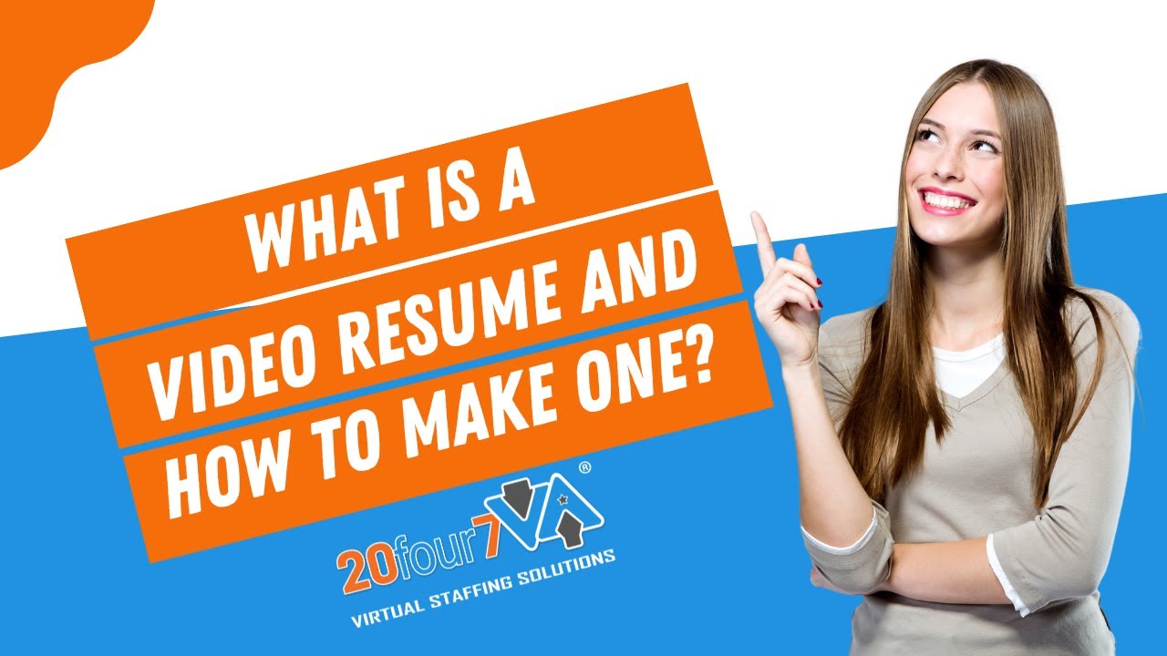 What is a Video Resume and How to Make One? | 20four7VA - YouTube