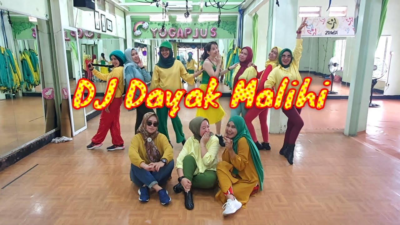 Dj Dayak Malihi | Line Dance | High Beginner | Muhammad Yani (INA ...