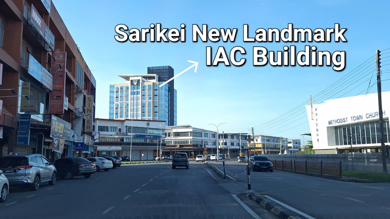 Sarawak Sarikei new IAC Building the new tallest (12storey) building in ...