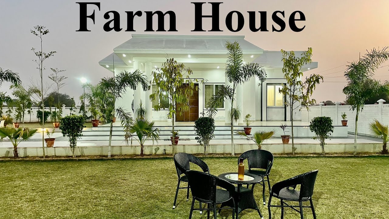 Full Tour Of Ultra Luxurious Farm House | Farm House For sale - YouTube